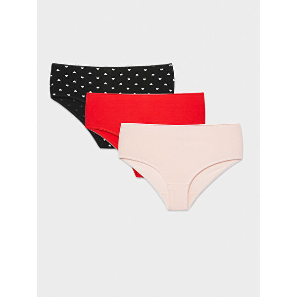 LCW DREAM Pamuklu Klasik Külot 3'lü Paket