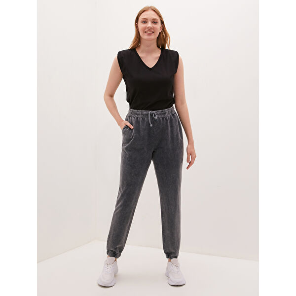 LCW CASUAL Beli Ayarlanabilir Lastikli Kadın Eşofman Altı LCW CASUAL Beli Ayarlanabilir Lastikli Kadın Eşofman Altı
