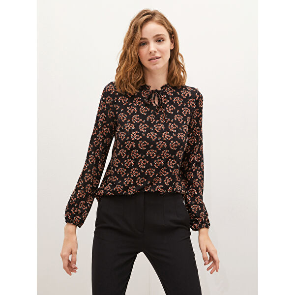 LCW GRACE Çiçek Desenli Viskon Bluz