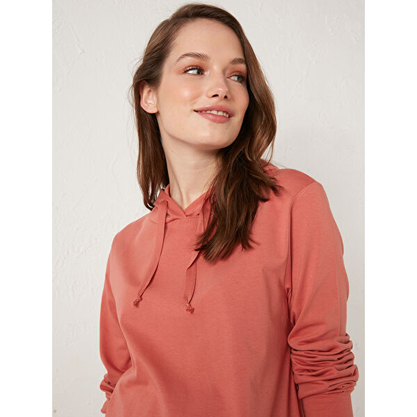 Hamile Kapüşonlu Sweatshirt