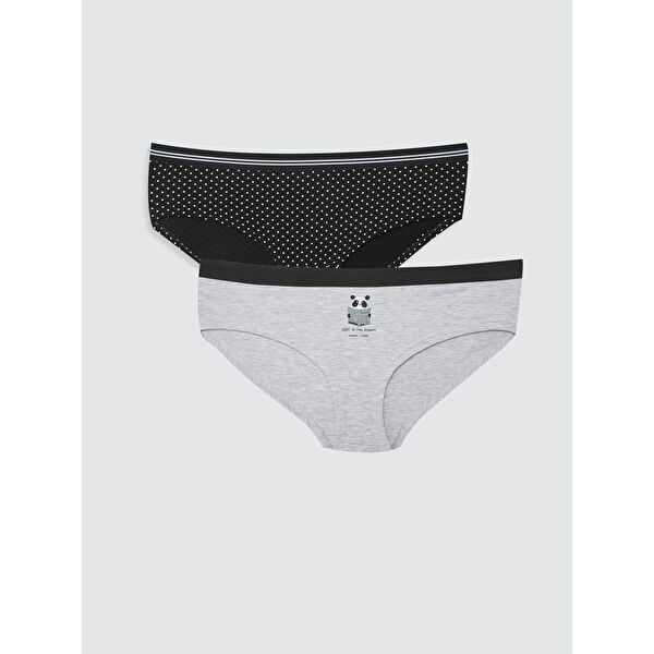 LCW DREAM Puantiyeli Kadın Hipster Külot 2'li