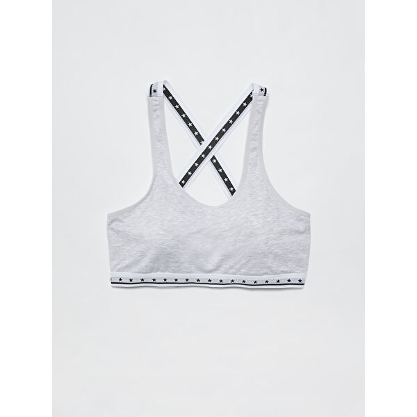LCW DREAM Balensiz Yıldız Desenli Çapraz Askılı Büstiyer