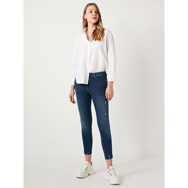 Norma Bel Dar Fit Kadın Rodeo Jean Pantolon