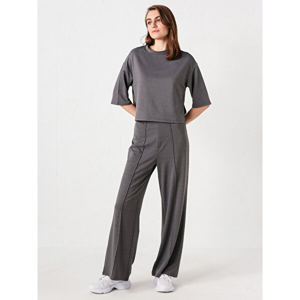 LCW VISION Beli Lastikli Geniş Paça Eşofman Alt