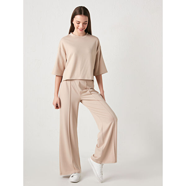 LCW VISION Beli Lastikli Geniş Paça Eşofman Alt