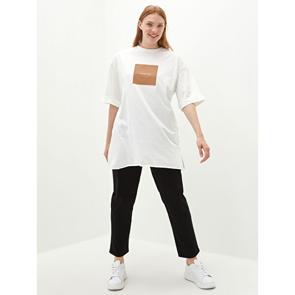 MODEST Beli Lastikli Comfort Fit Harem Gabardin Kadın Pantolon MODEST Beli Lastikli Comfort Fit Harem Gabardin Kadın Pantolon