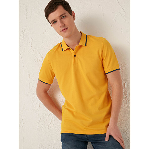 LCW BASIC Polo Yaka Kısa Kollu Pike Erkek Tişört