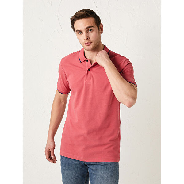 LCW BASIC Polo Yaka Kısa Kollu Pike Erkek Tişört