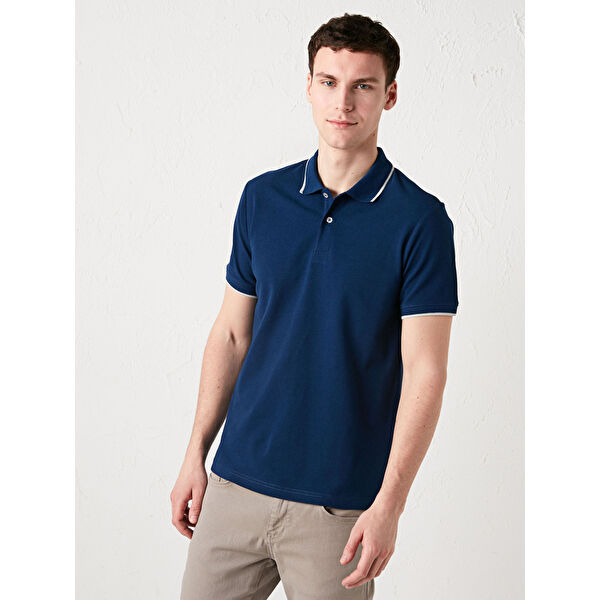 LCW BASIC Polo Yaka Kısa Kollu Pike Erkek Tişört