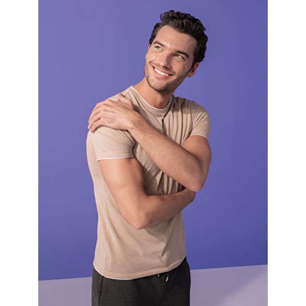 LCW VISION Bisiklet Yaka Kısa Kollu İnce Triko Kazak LCW VISION Bisiklet Yaka Kısa Kollu İnce Triko Kazak