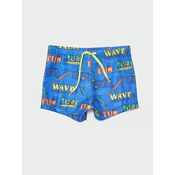 Baskılı Hızlı Kuruyan Erkek Çocuk Boxer Mayo