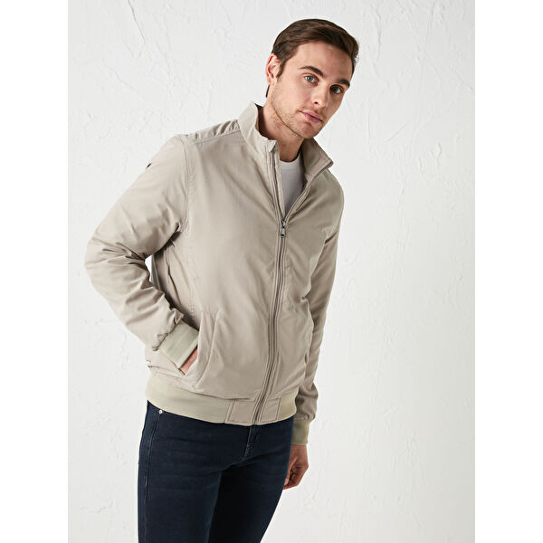 LCW CLASSIC Dik Yaka Bomber İnce Erkek Mont