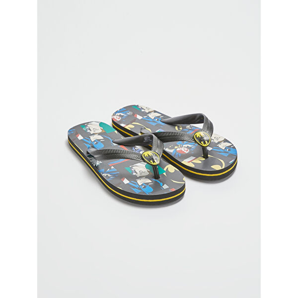 Erkek Çocuk Batman Lisanslı Parmak Arası Plaj Terliği