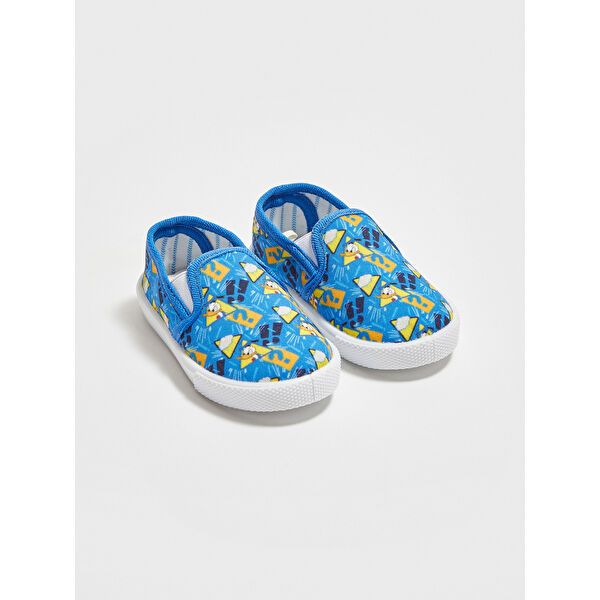 Baskılı Erkek Bebek Donald Duck Lisanslı Günlük Bez Ayakkabı