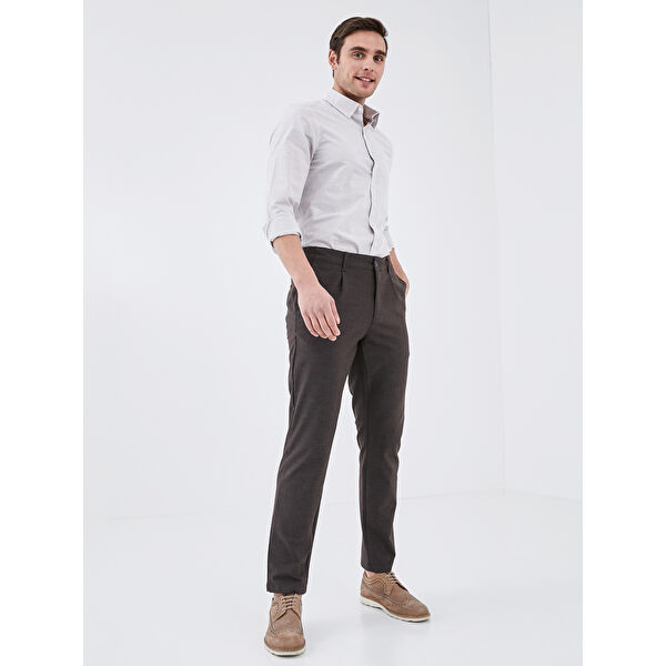 LCW CLASSIC Standart Kalıp Dokulu Erkek Pantolon