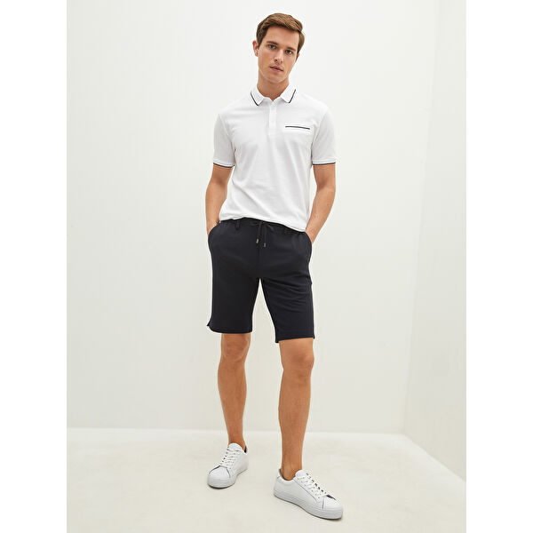 LCW VISION Slim Fit Örme Erkek Şort