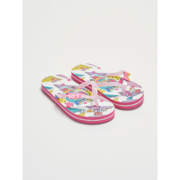 Lol Lisanslı Kız Çocuk Parmak Arması Plaj Terliği