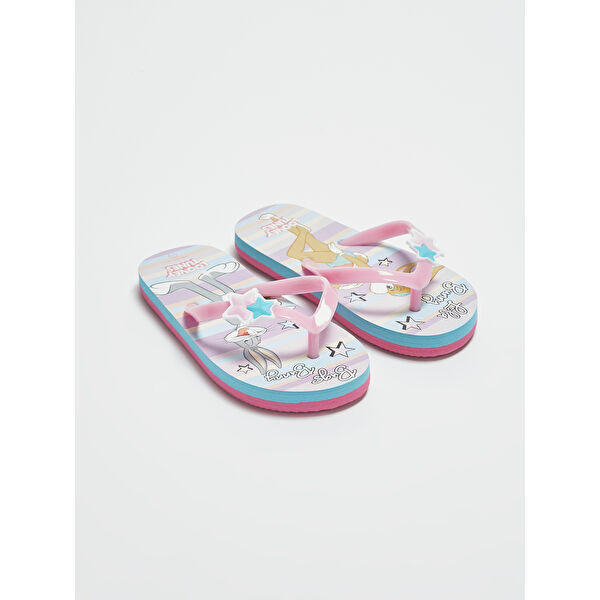 Looney Tunes Lisanslı Kız Çocuk Parmak Arası Plaj Terliği