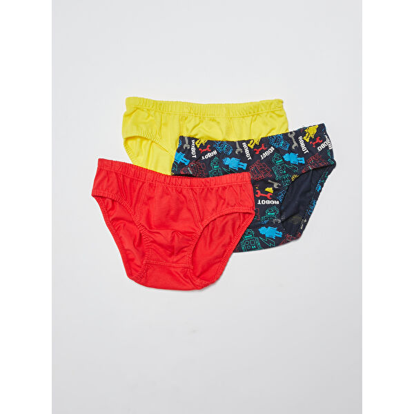 Pamuklu Erkek Çocuk Külot 3'lü