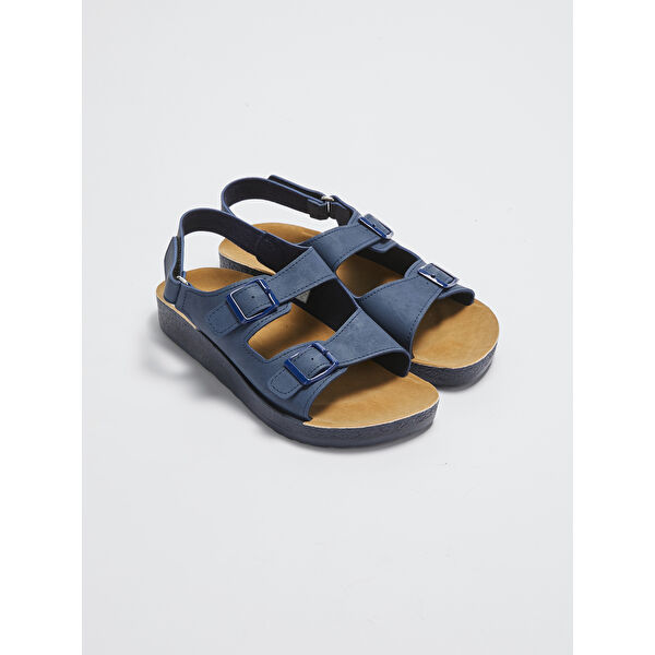 Çift Bantlı Erkek Çocuk Sandalet