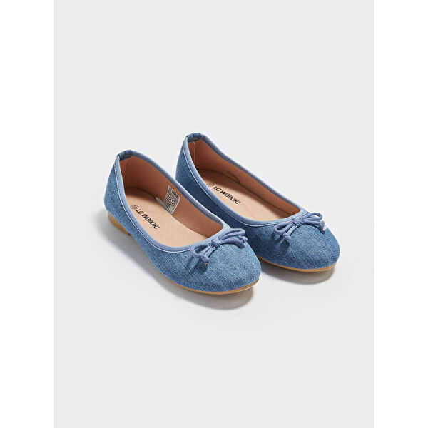 Kadın Fiyonk Detaylı Babet Ayakkabı