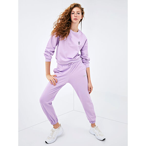 XSIDE Beli Lastikli Rahat Fit Nakışlı Kadın Jogger Eşofman Altı XSIDE Beli Lastikli Rahat Fit Nakışlı Kadın Jogger Eşofman Altı