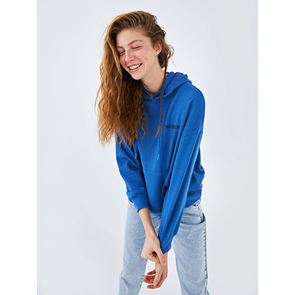 XSIDE Kapüşon Yaka Baskılı Uzun Kollu Kadın Sweatshirt XSIDE Kapüşon Yaka Baskılı Uzun Kollu Kadın Sweatshirt