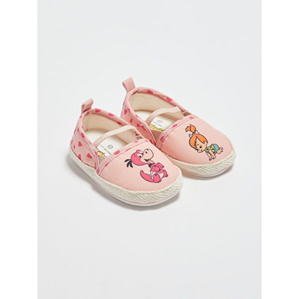 The Flintstones Lisanslı Kız Bebek Yürüme Öncesi Espadril Ayakkabı The Flintstones Lisanslı Kız Bebek Yürüme Öncesi Espadril Ayakkabı