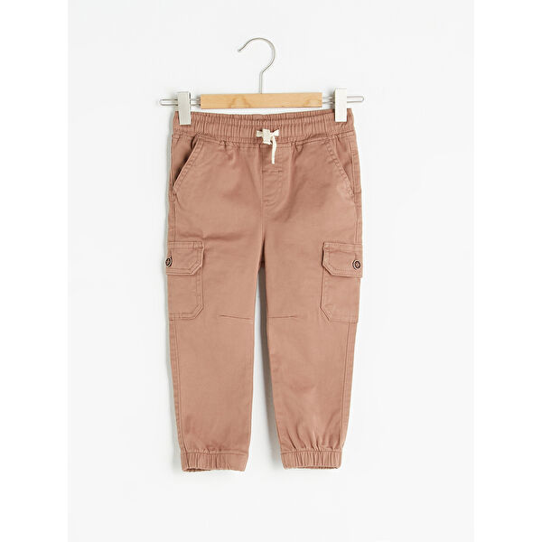 Beli Lastikli Basic Erkek Bebek Jogger Pantolon Beli Lastikli Basic Erkek Bebek Jogger Pantolon