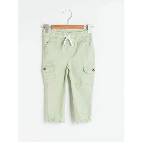 Beli Lastikli Basic Erkek Bebek Jogger Pantolon Beli Lastikli Basic Erkek Bebek Jogger Pantolon