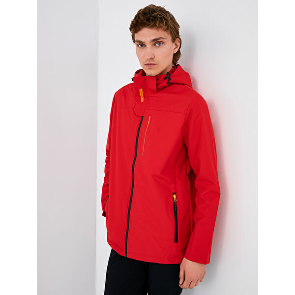 Outdoor Dik Yaka Kapüşonlu İnce Erkek Rüzgarlık Outdoor Dik Yaka Kapüşonlu İnce Erkek Rüzgarlık