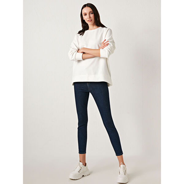 Yüksek Bel Super Skinny Rodeo Jean Pantolon