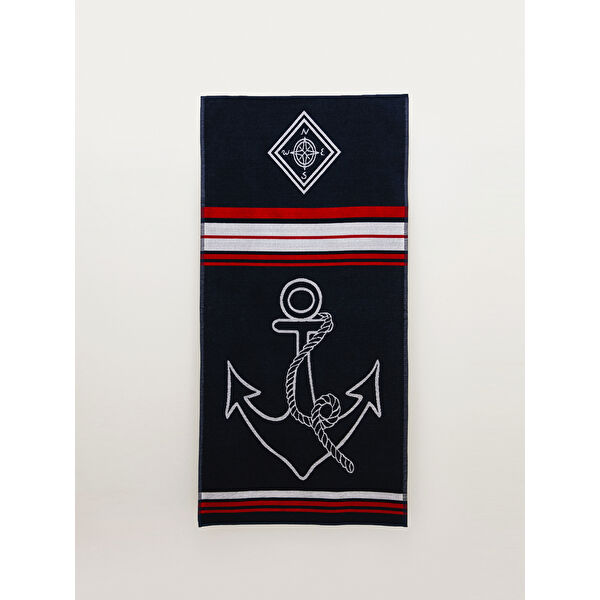 Desenli Erkek Plaj Havlusu