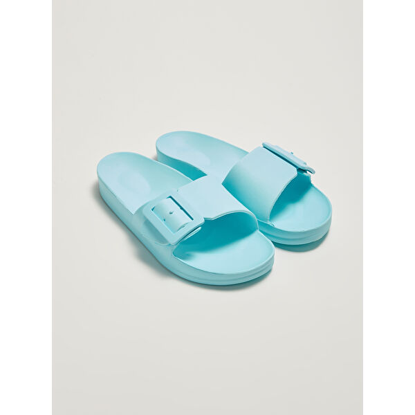 Kadın Tokalı Plaj Terliği Kadın Tokalı Plaj Terliği