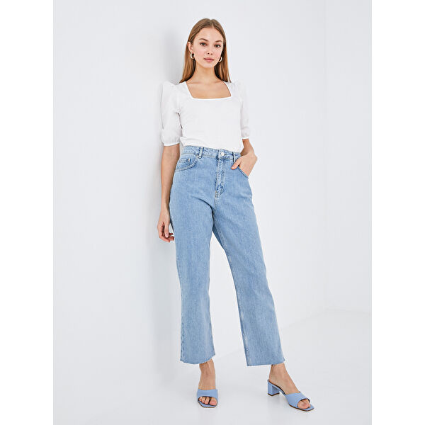 LCW VISION Slim Fit Yüksek Bel Kadın Jean Pantolon