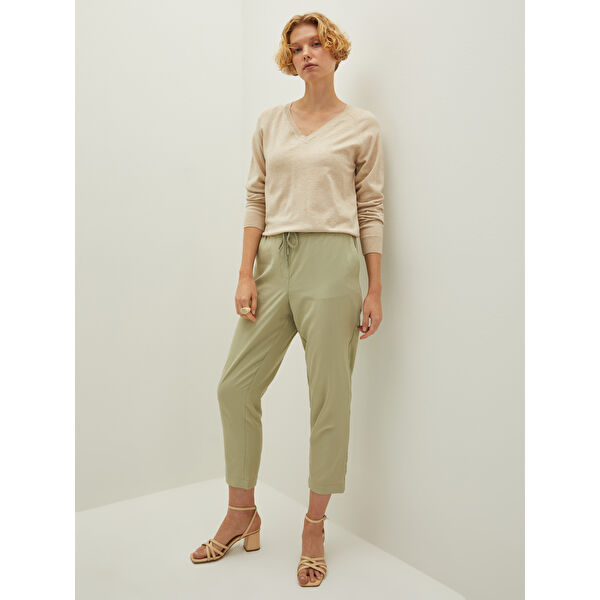 Çapraz Bantlı Deri Görünümlü Kadın Topuklu Sandalet Çapraz Bantlı Deri Görünümlü Kadın Topuklu Sandalet