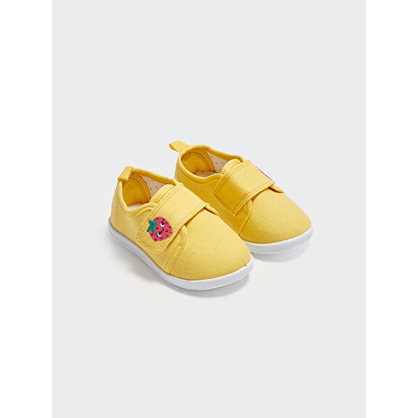 Nakışlı Kız Bebek Yürüme Öncesi Ayakkabı