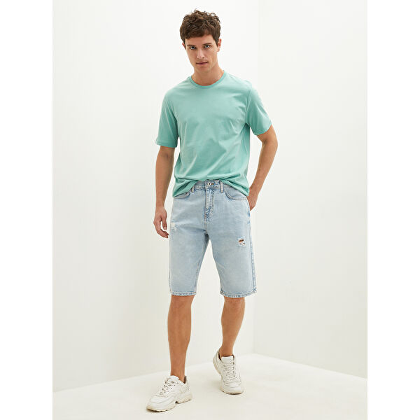 LCW CASUAL Rahat Kalıp Erkek Bermuda Jean Şort