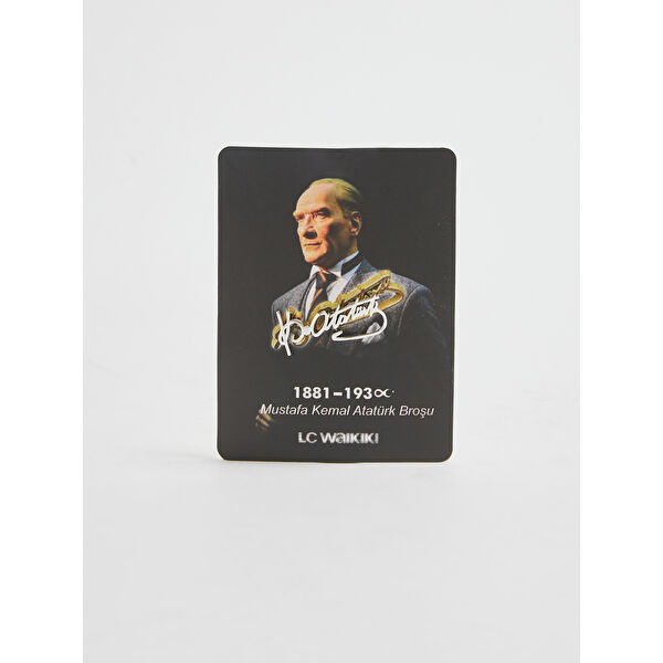 Mustafa Kemal Atatürk İmza Broşu Mustafa Kemal Atatürk İmza Broşu