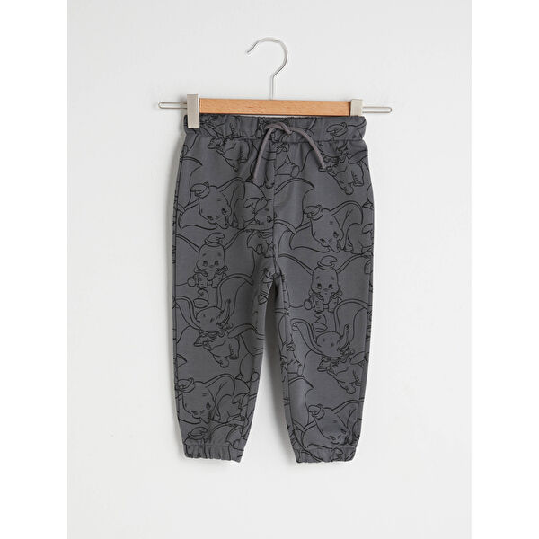 Beli Lastik Dumbo Baskılı Erkek Bebek Eşofman Alt Beli Lastik Dumbo Baskılı Erkek Bebek Eşofman Alt