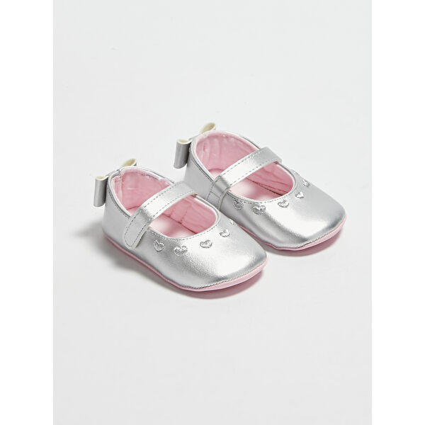 Fiyonk Detaylı Kız Bebek Yürüme Öncesi Babet