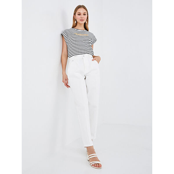 LCW VISION Yüksek Bel Slim Fit Kadın Jean Pantolon