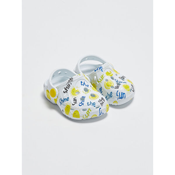 Baskılı Erkek Bebek Plaj Sandaleti