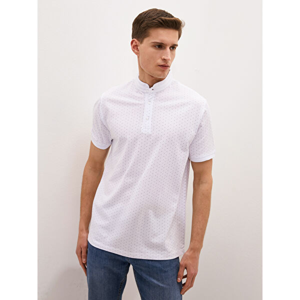 LCW CLASSIC LCW GREEN Hakim Yaka Kısa Kollu Erkek Tişört