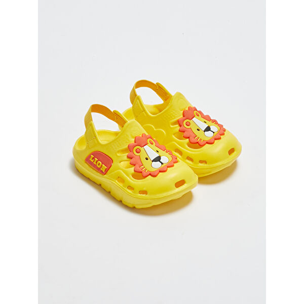 Patchli Erkek Bebek Plaj Sandaleti