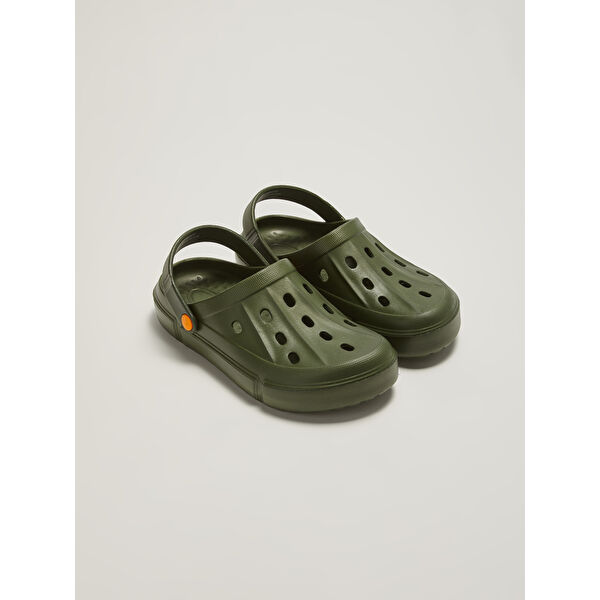 Delikli Görünümlü Erkek Sandalet