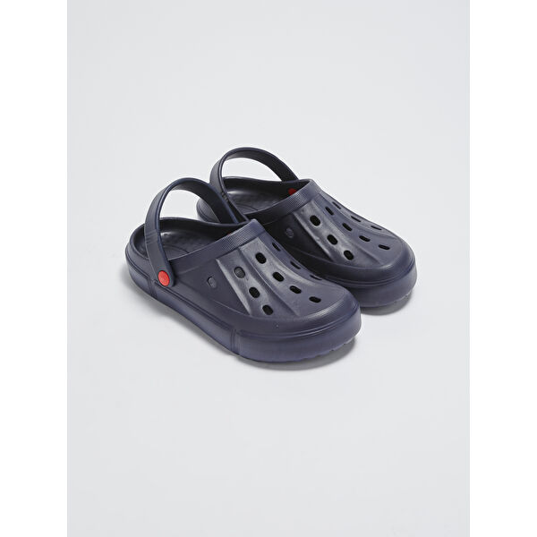 Delikli Görünümlü Erkek Sandalet