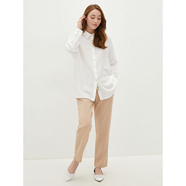 MODEST Beli Lastikli Cep Detaylı Comfort Fit Harem Kadın Pantolon MODEST Beli Lastikli Cep Detaylı Comfort Fit Harem Kadın Pantolon