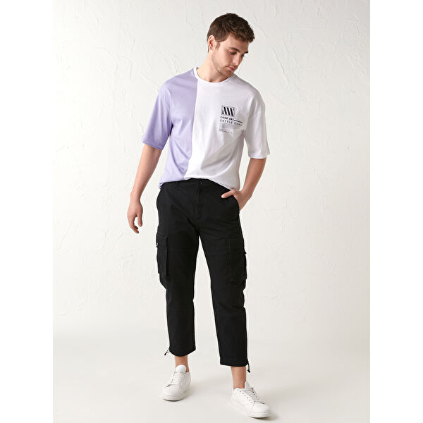 LCW CASUAL Regular Fit Gabardin Erkek Kargo Pantolon LCW CASUAL Regular Fit Gabardin Erkek Kargo Pantolon