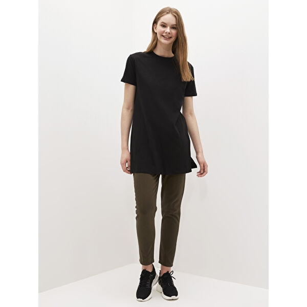 MODEST Beli Lastikli Harem Jean Pantolon